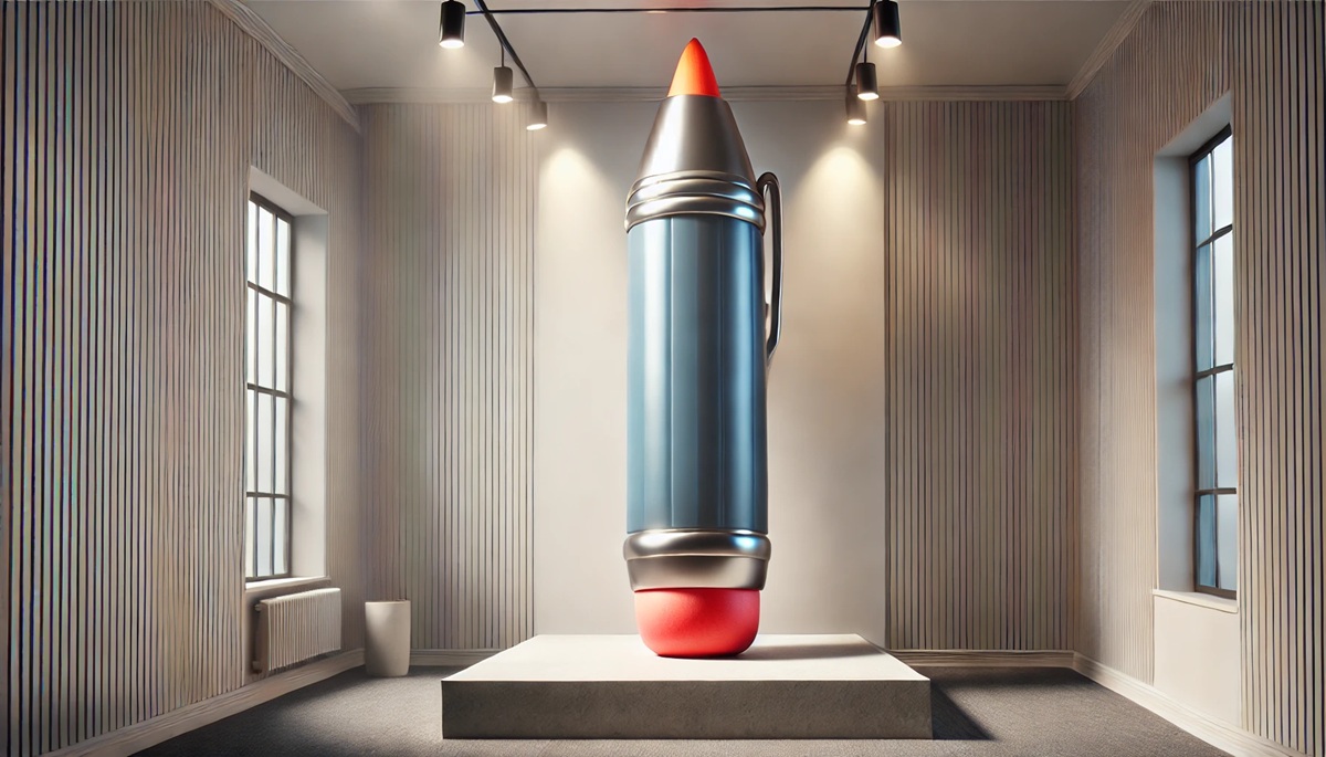 Giant Felt-Tip Pen Prop - WhiteClouds