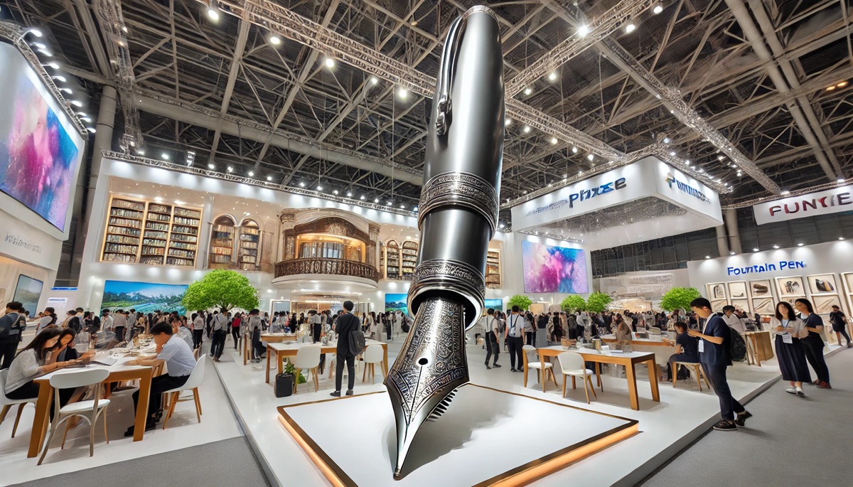 Giant Fountain Pen Prop - WhiteClouds