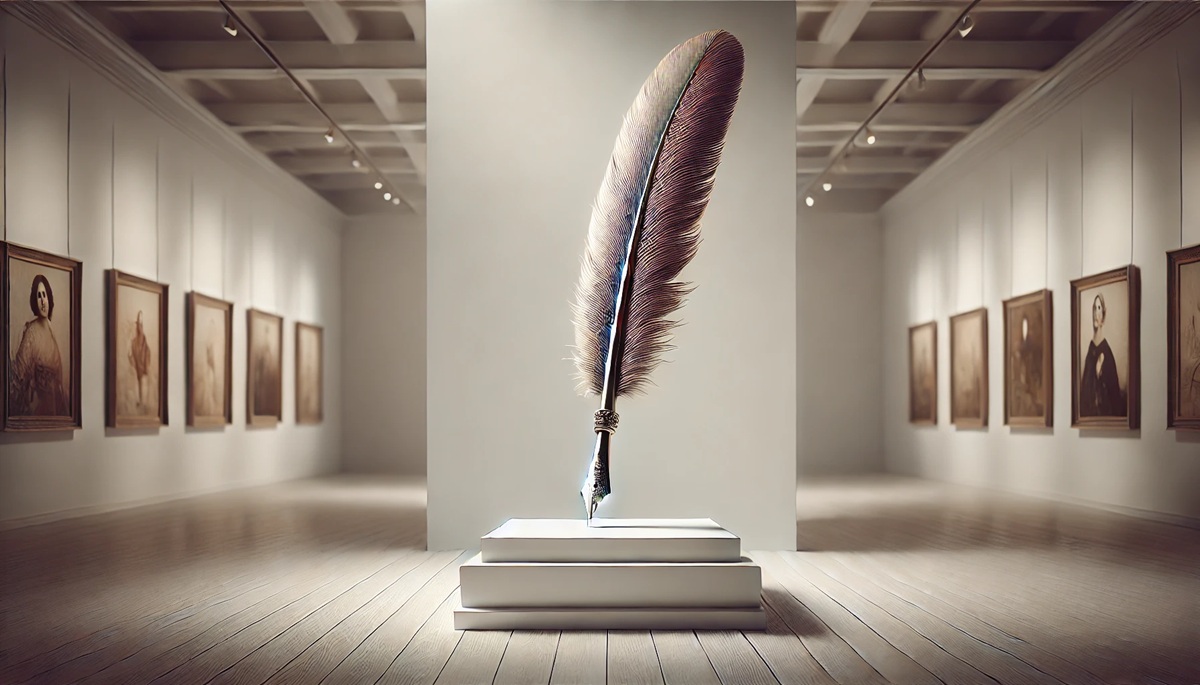 Giant Quill Pen Prop - WhiteClouds