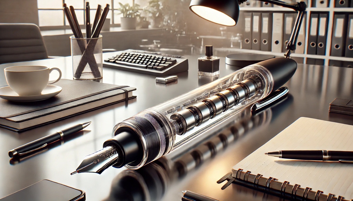 Giant Refillable Ink Pen Prop - WhiteClouds
