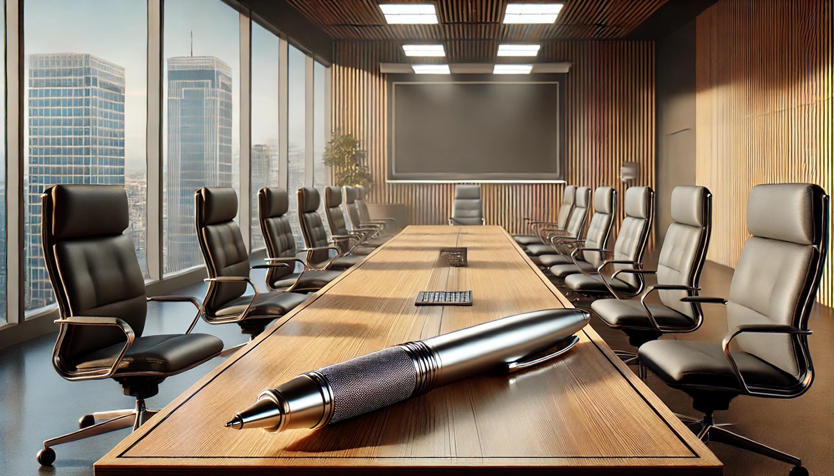 Giant Retractable Pen Prop - WhiteClouds