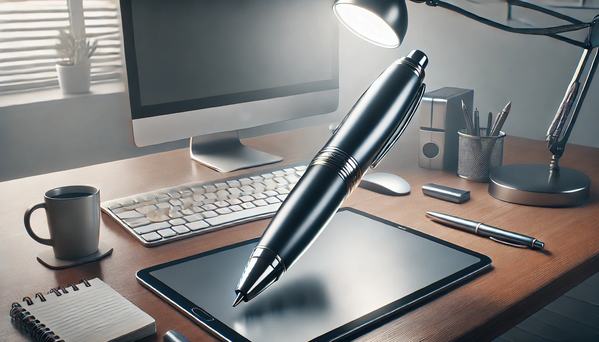 Giant Rollerball Pen Prop - WhiteClouds