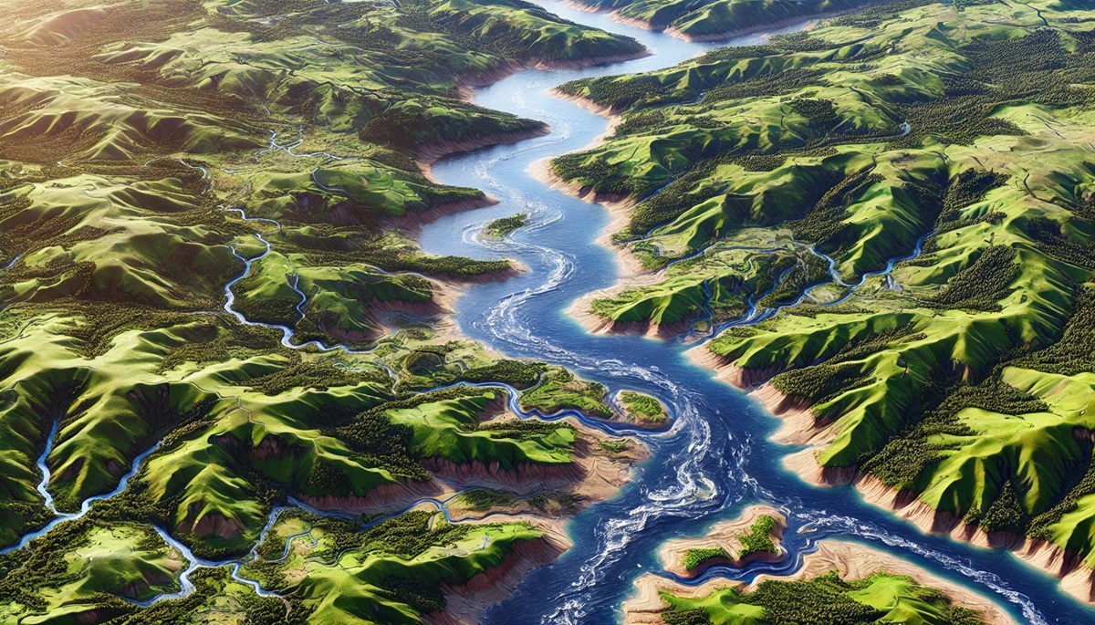 Juruá River Watershed Map - WhiteClouds