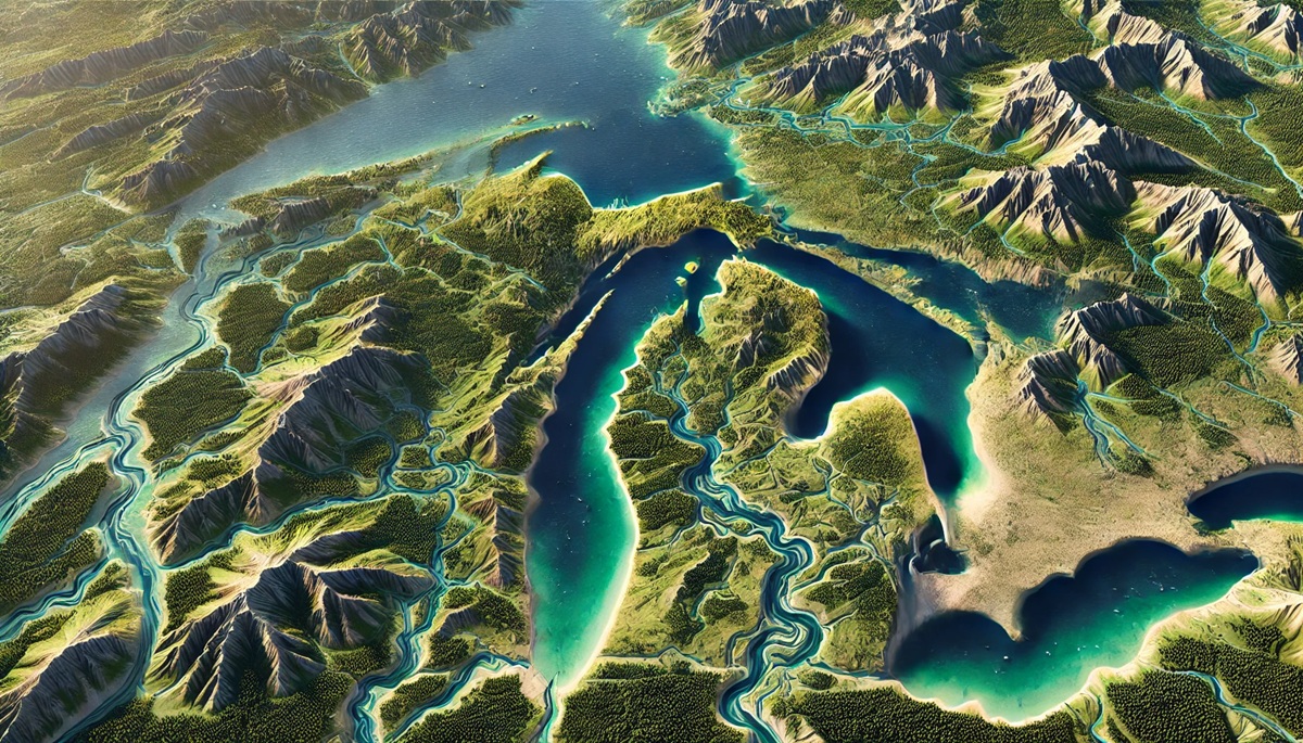 Lake Michigan Watershed Map - WhiteClouds