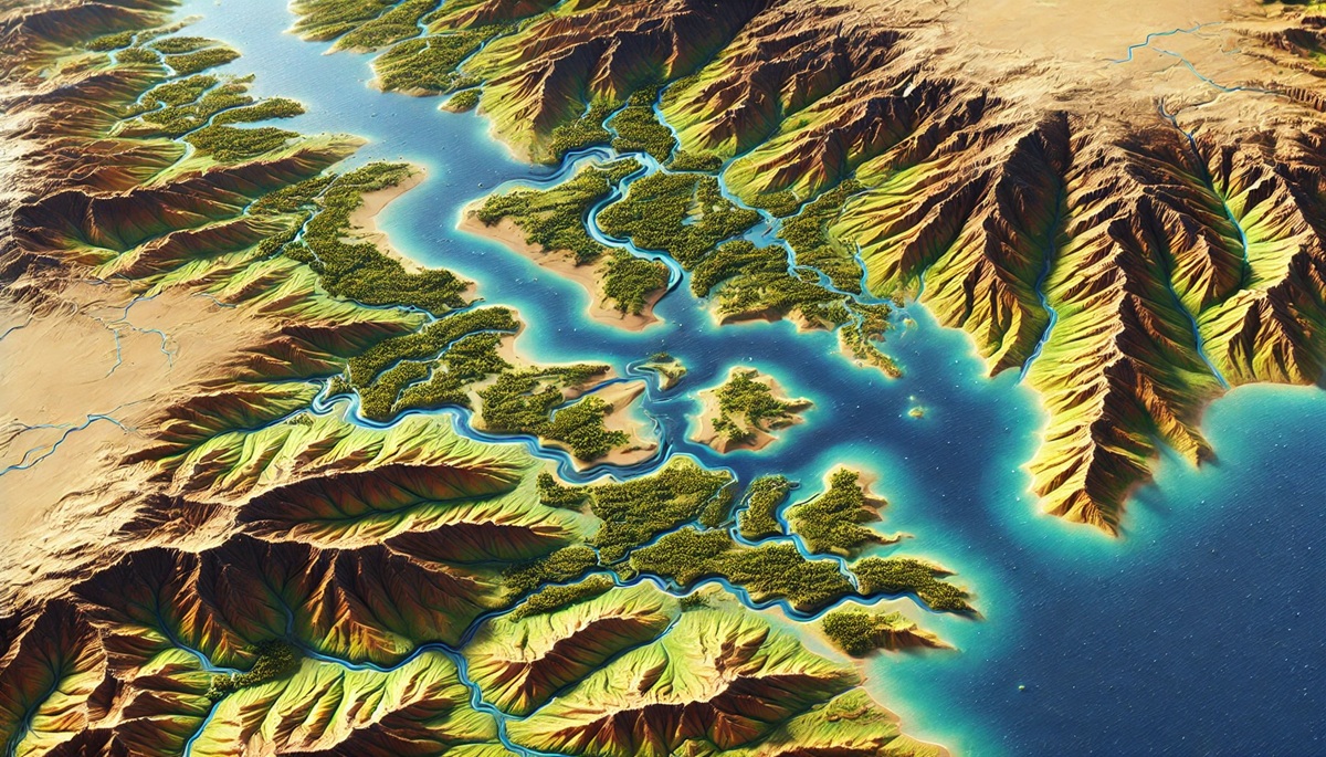Lake Turkana Basin Watershed Map - WhiteClouds