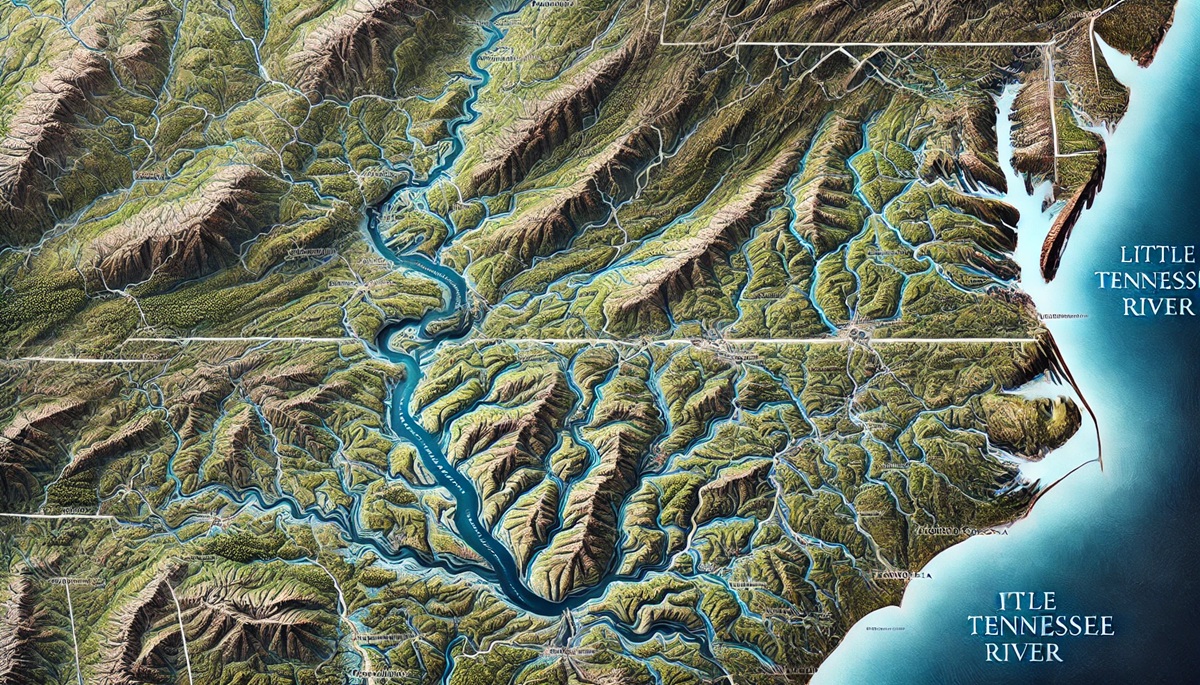 Little Tennessee River Watershed Map - WhiteClouds