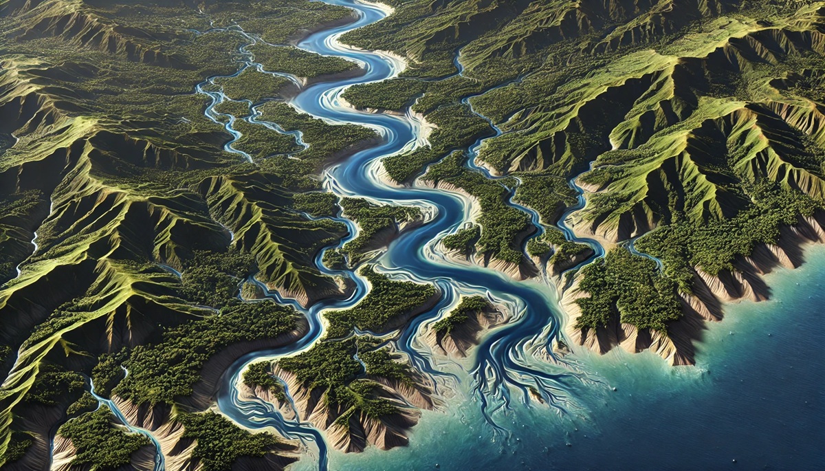 Maroni River Watershed Map - WhiteClouds
