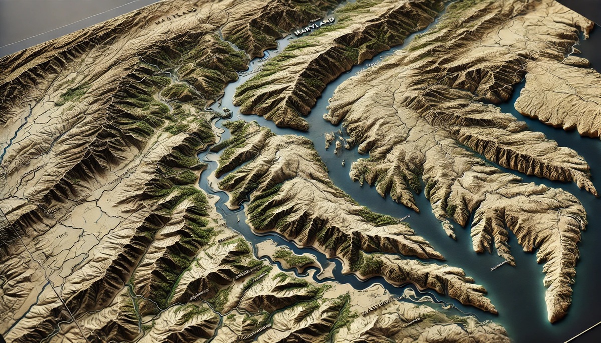 Maryland Watershed Maps - WhiteClouds