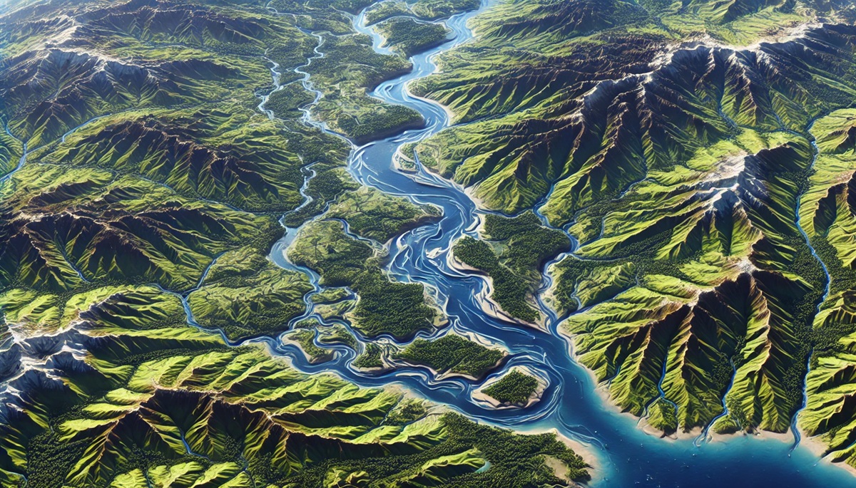 Purús River Watershed Map - WhiteClouds