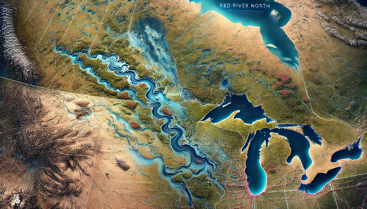 Red River Watershed (North) Map - WhiteClouds