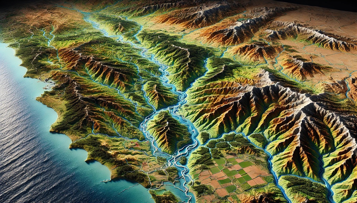 Salinas River Watershed Map - WhiteClouds