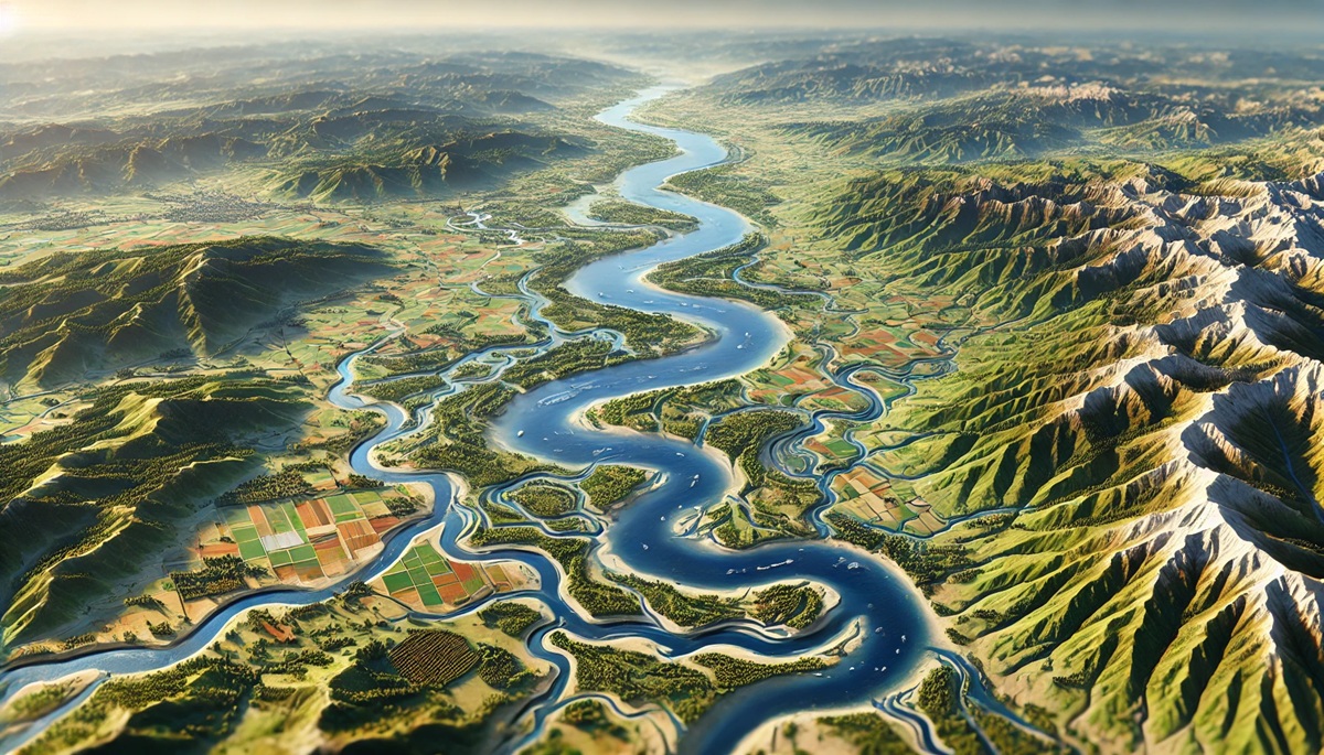 Vistula River Watershed Map - WhiteClouds