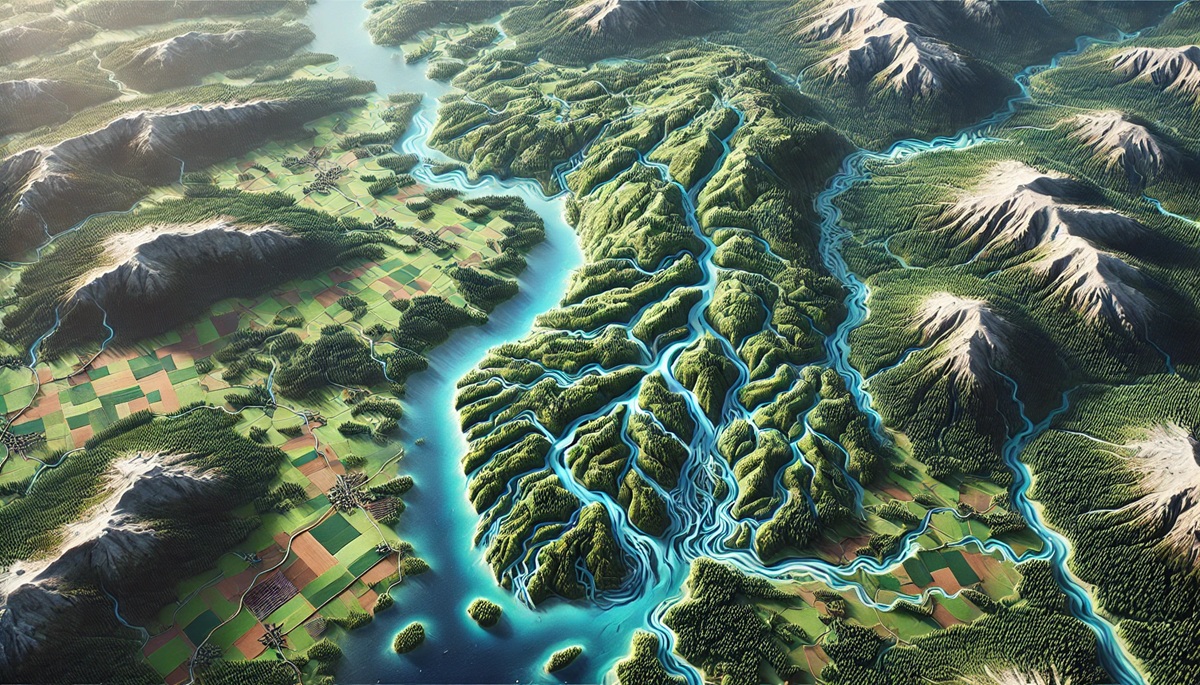 Finland Watershed Maps - WhiteClouds