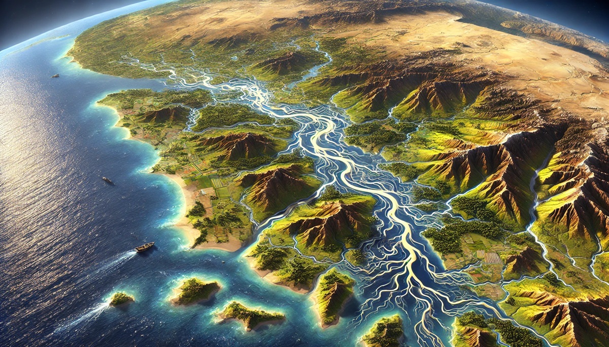 Gambia Watershed Maps - WhiteClouds