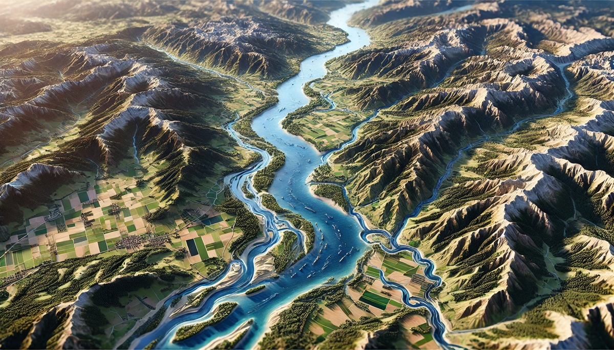 Germany Watershed Maps - WhiteClouds