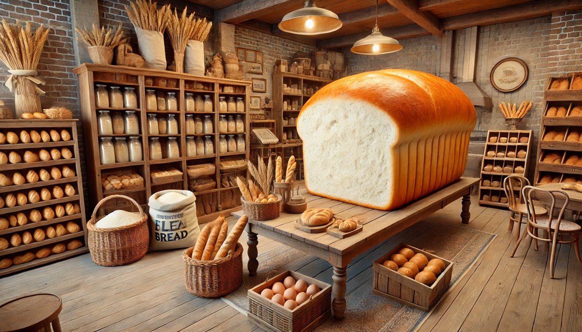 Giant Bread Prop - WhiteClouds