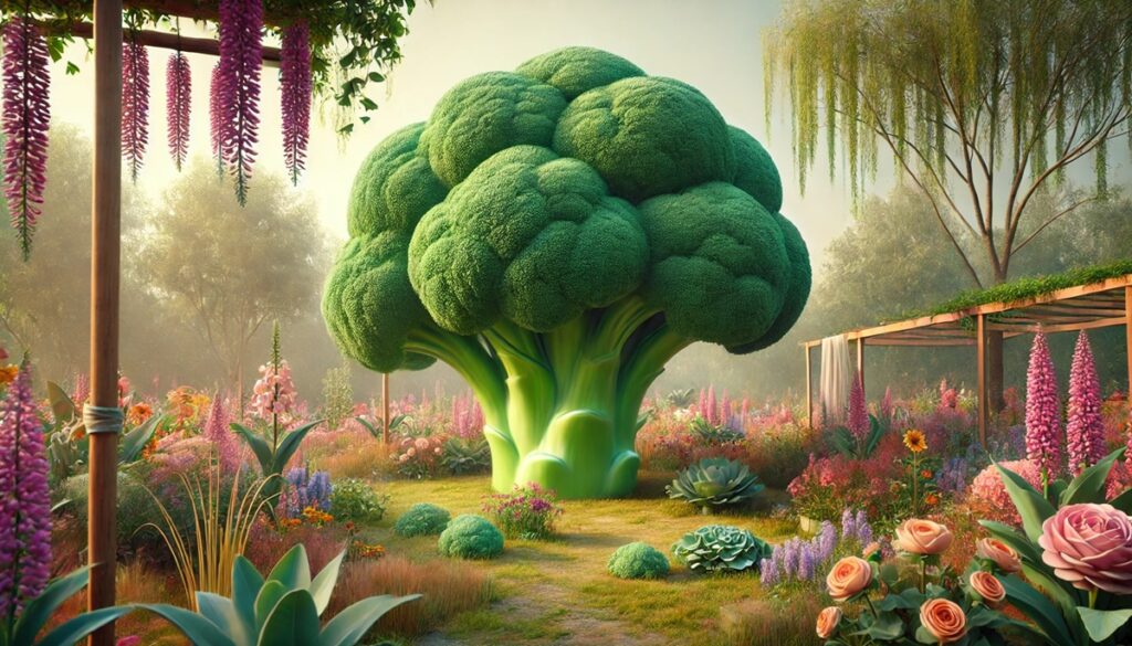 Giant Broccoli Prop - WhiteClouds