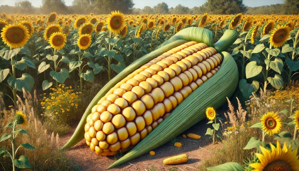 Giant Corn Prop - WhiteClouds