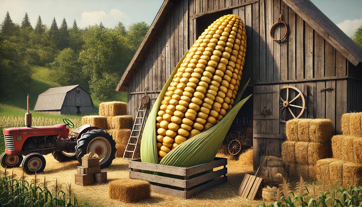 Giant Corn Prop - WhiteClouds