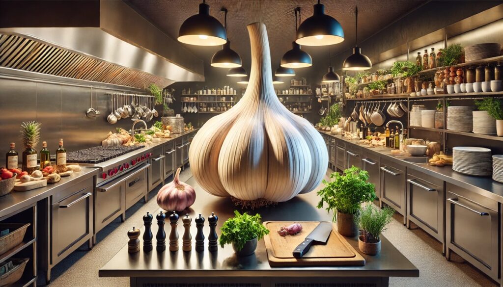 Giant Garlic Prop - WhiteClouds