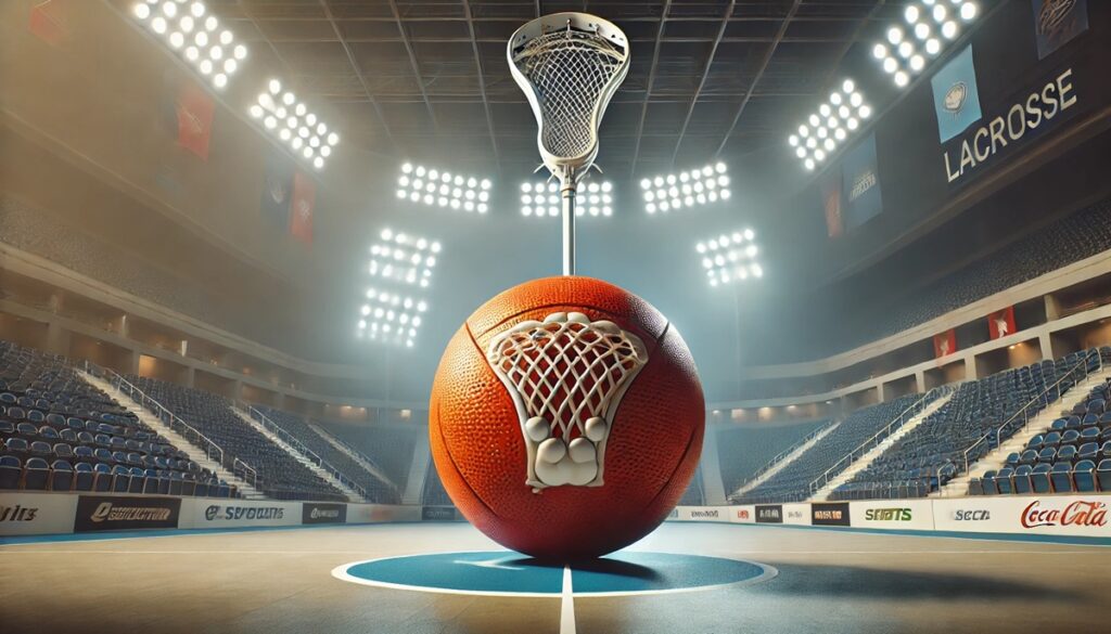 Giant Lacrosse Ball Prop - WhiteClouds