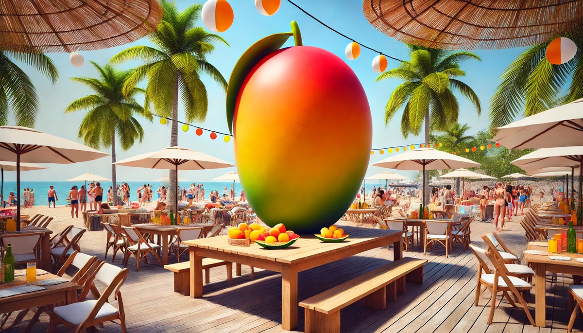 Giant Mango Prop - WhiteClouds