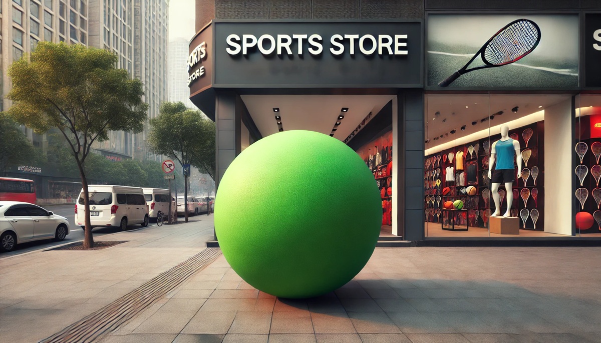 Giant Squash Ball Prop - WhiteClouds