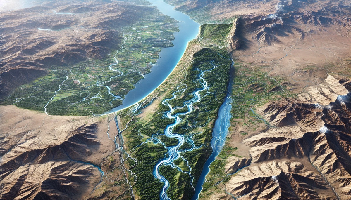 Israel Watershed Maps - WhiteClouds