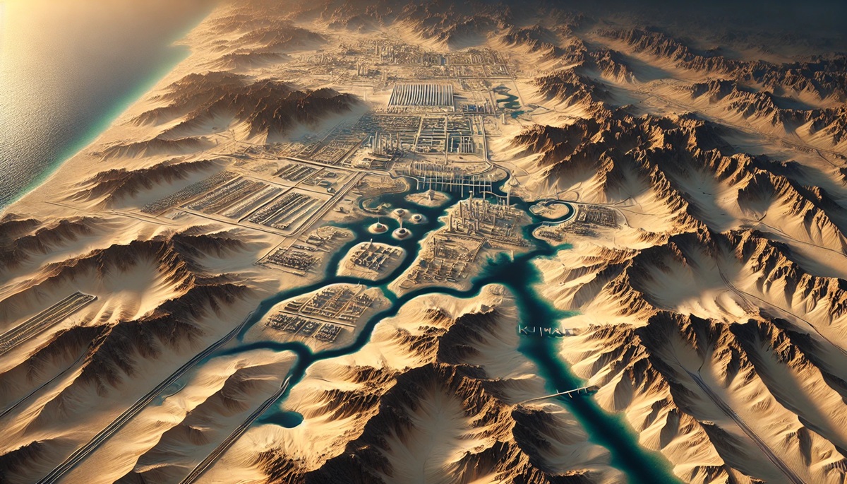 Kuwait Watershed Maps - WhiteClouds