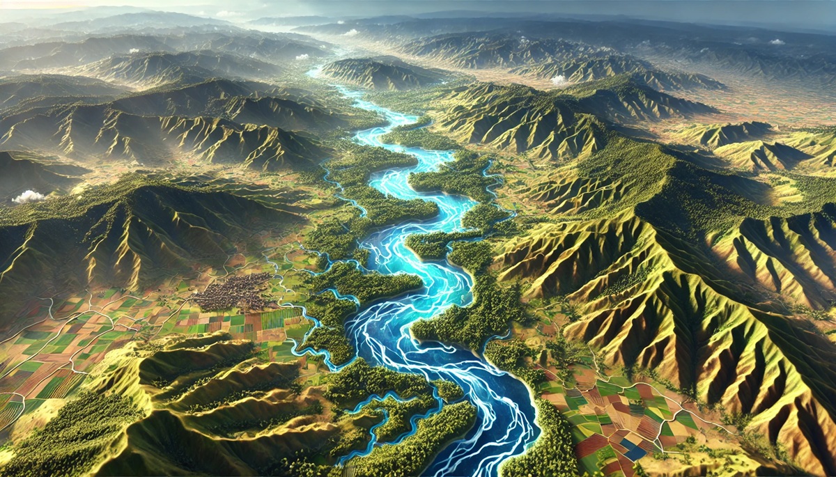 Rwanda Watershed Maps - WhiteClouds