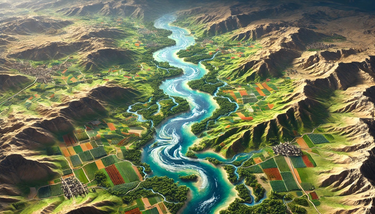 Syria Watershed Maps - WhiteClouds