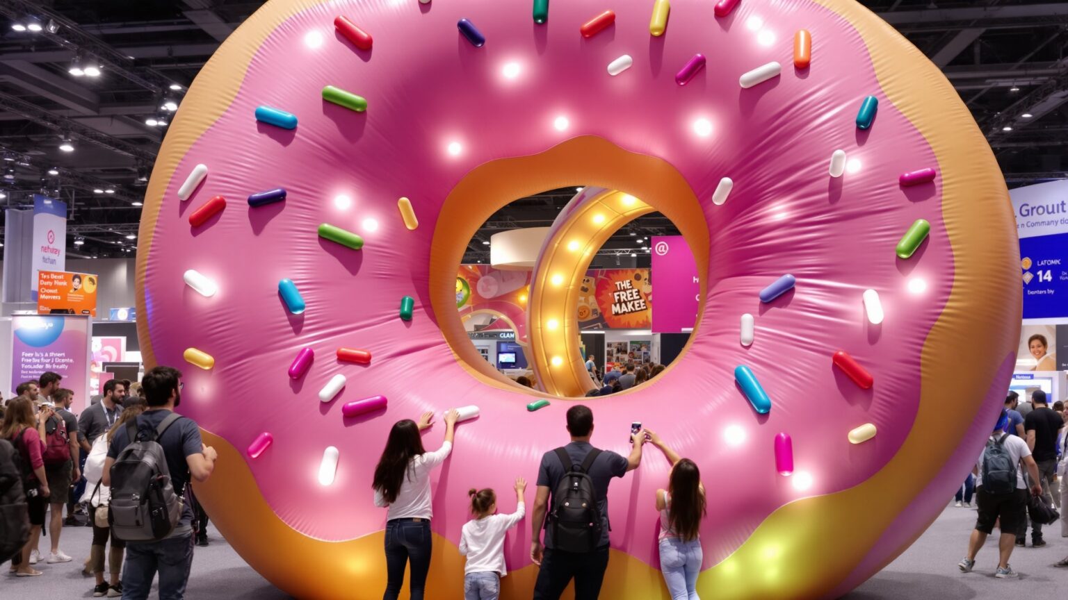 World's Largest Donut - WhiteClouds