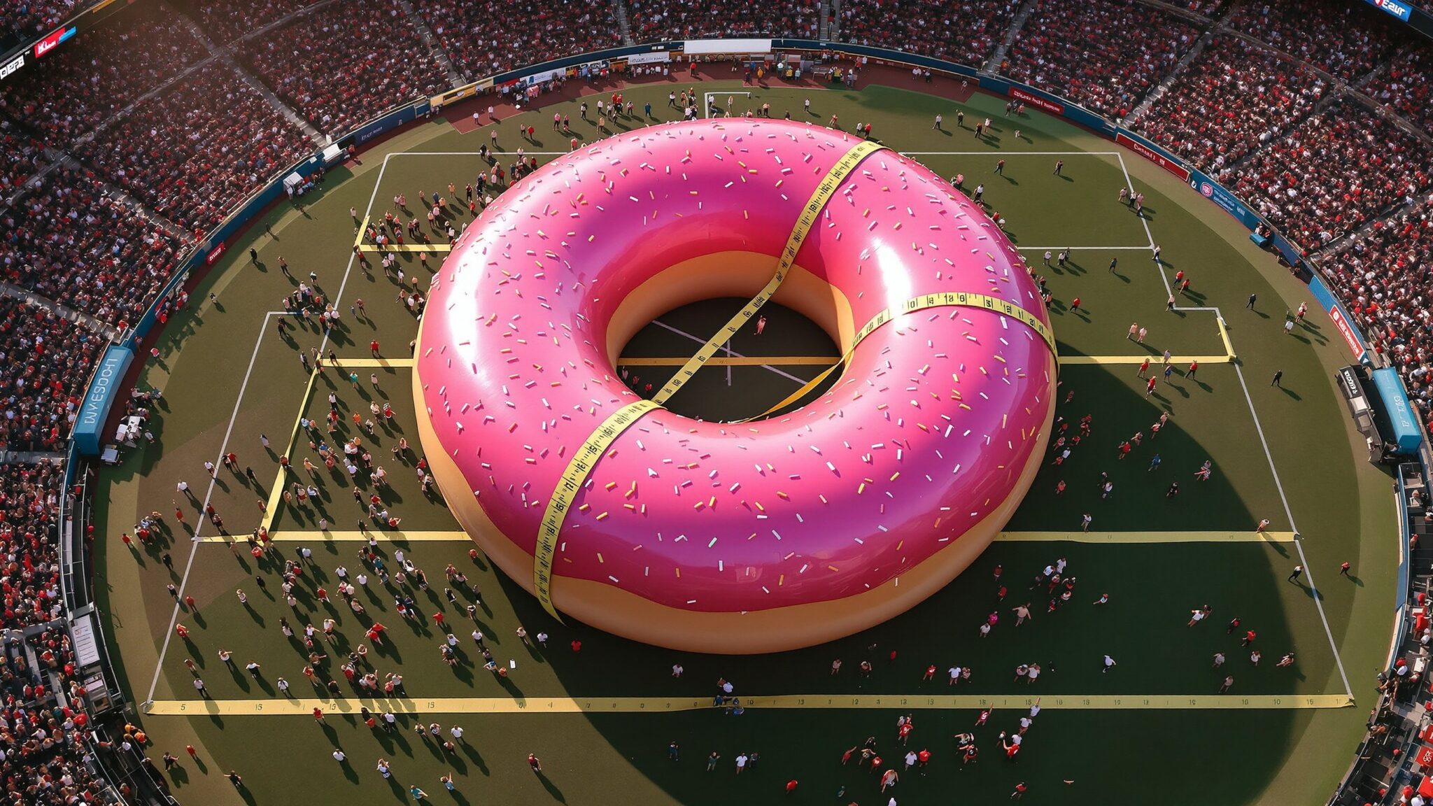 World's Largest Donut - WhiteClouds