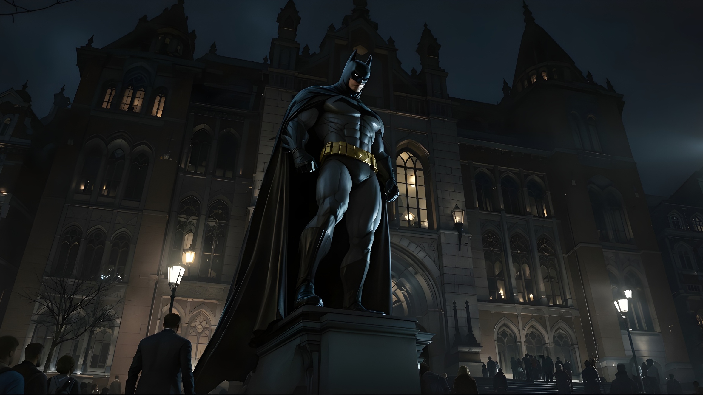 Giant DC Characters Statue - WhiteClouds