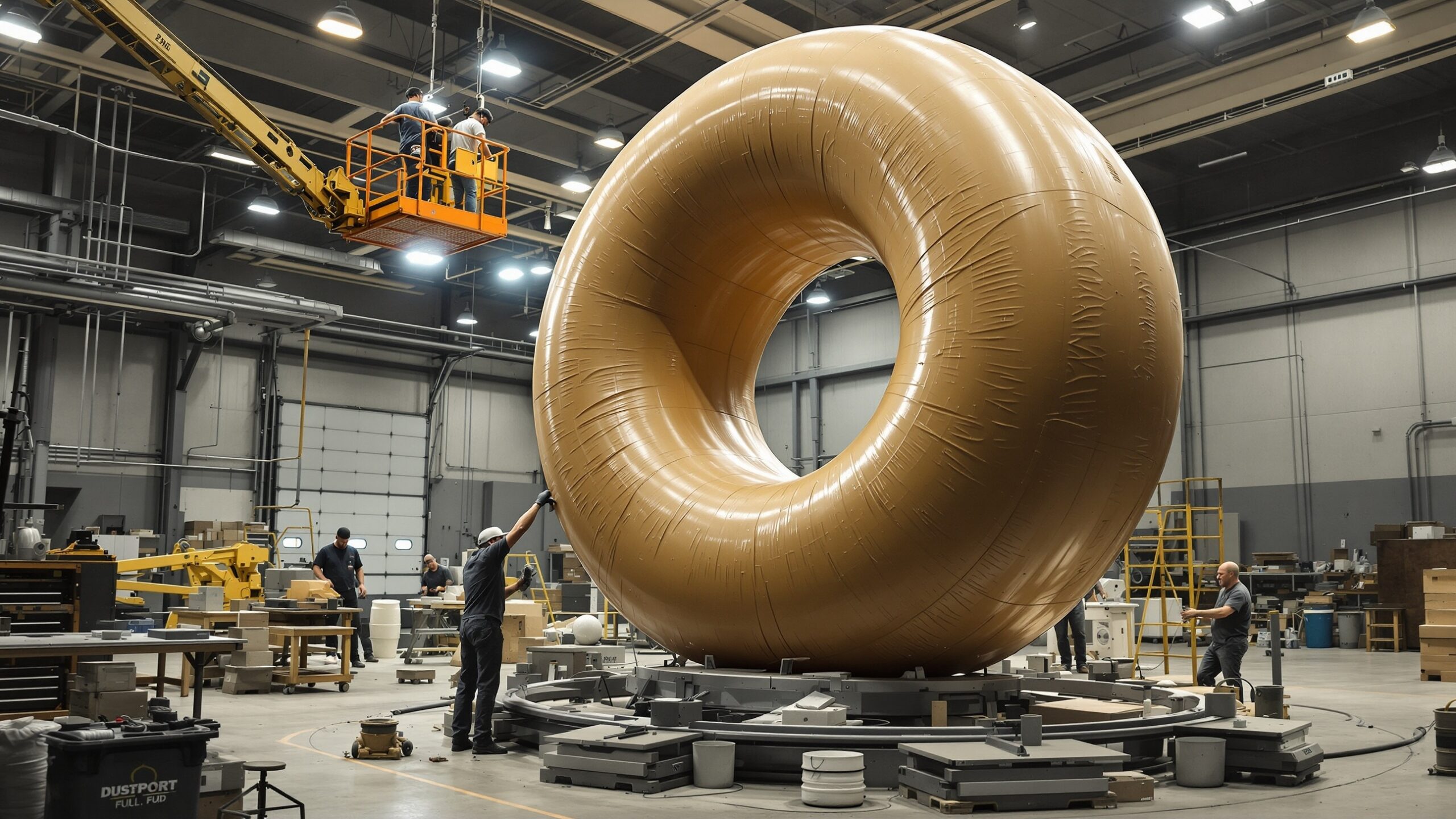 How Giant Donut Props Are Fabricated (From Foam to Finish) - WhiteClouds