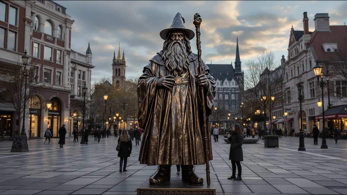 Giant LOTR Statue - WhiteClouds