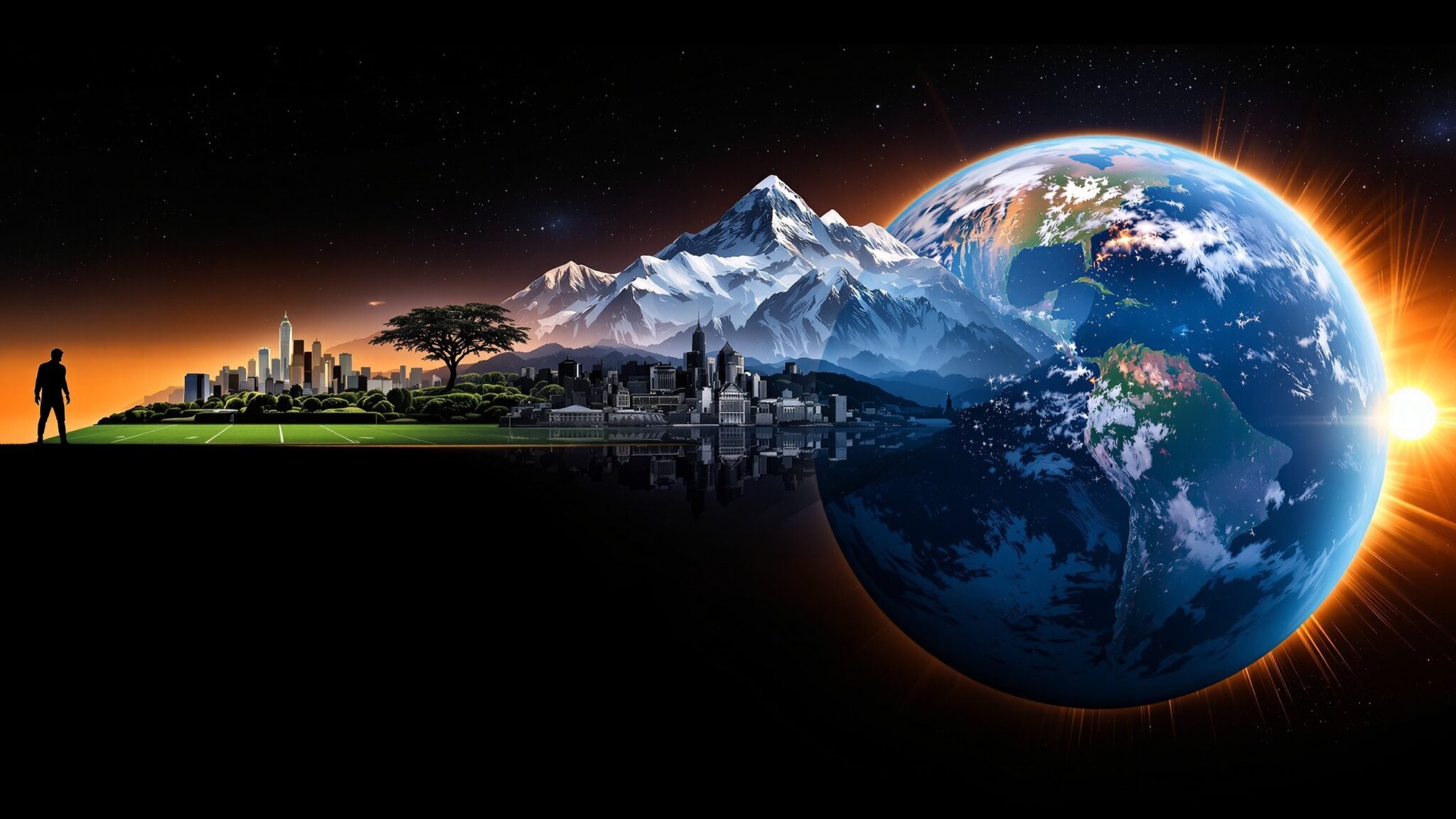 How Big is the Earth? - WhiteClouds