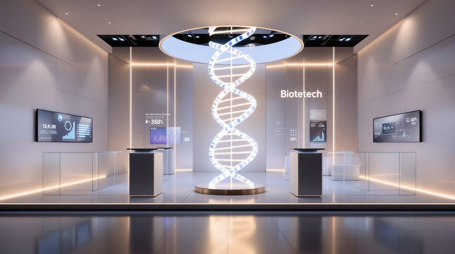 Displays for Medical and Healthcare Events - WhiteClouds