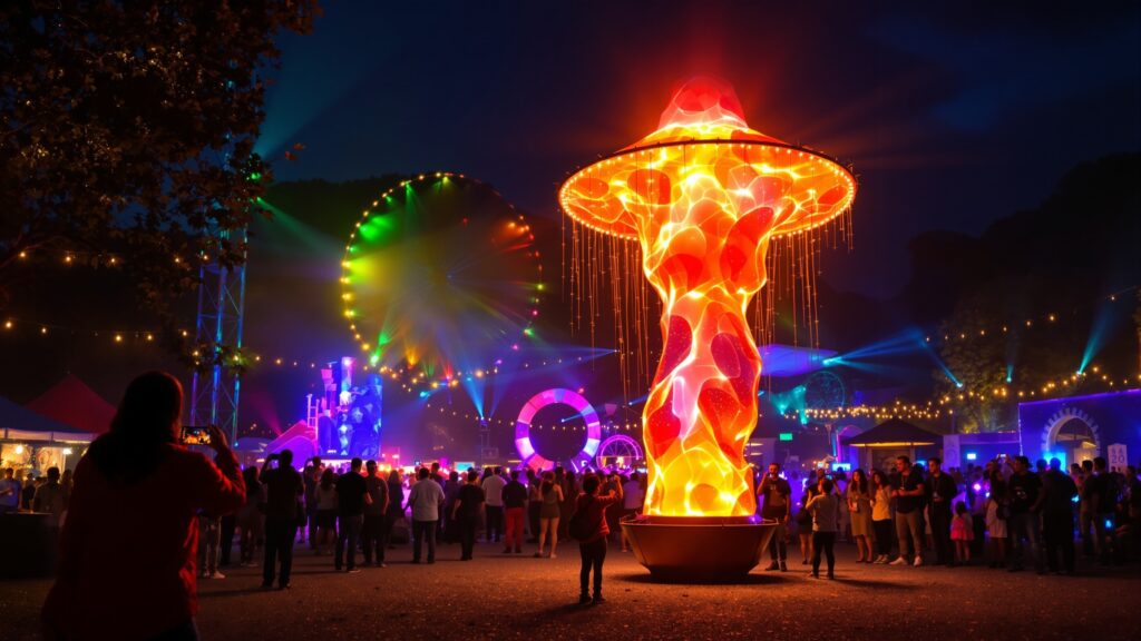 Giant Lamp Prop - WhiteClouds