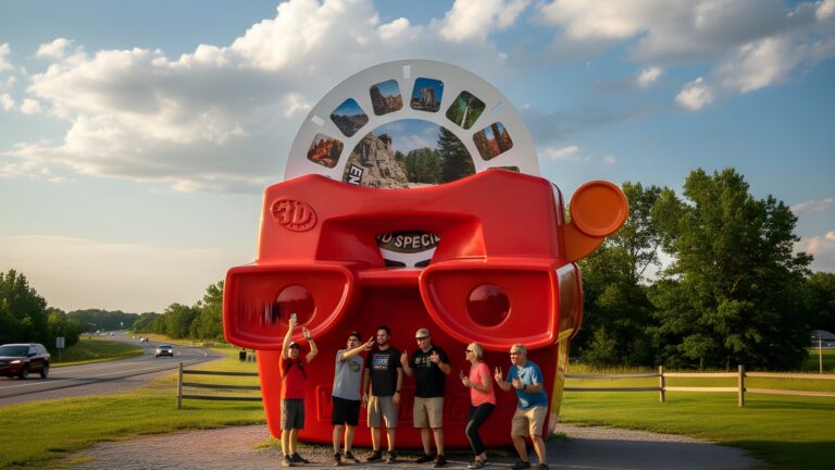 Giant Viewmaster Prop - WhiteClouds