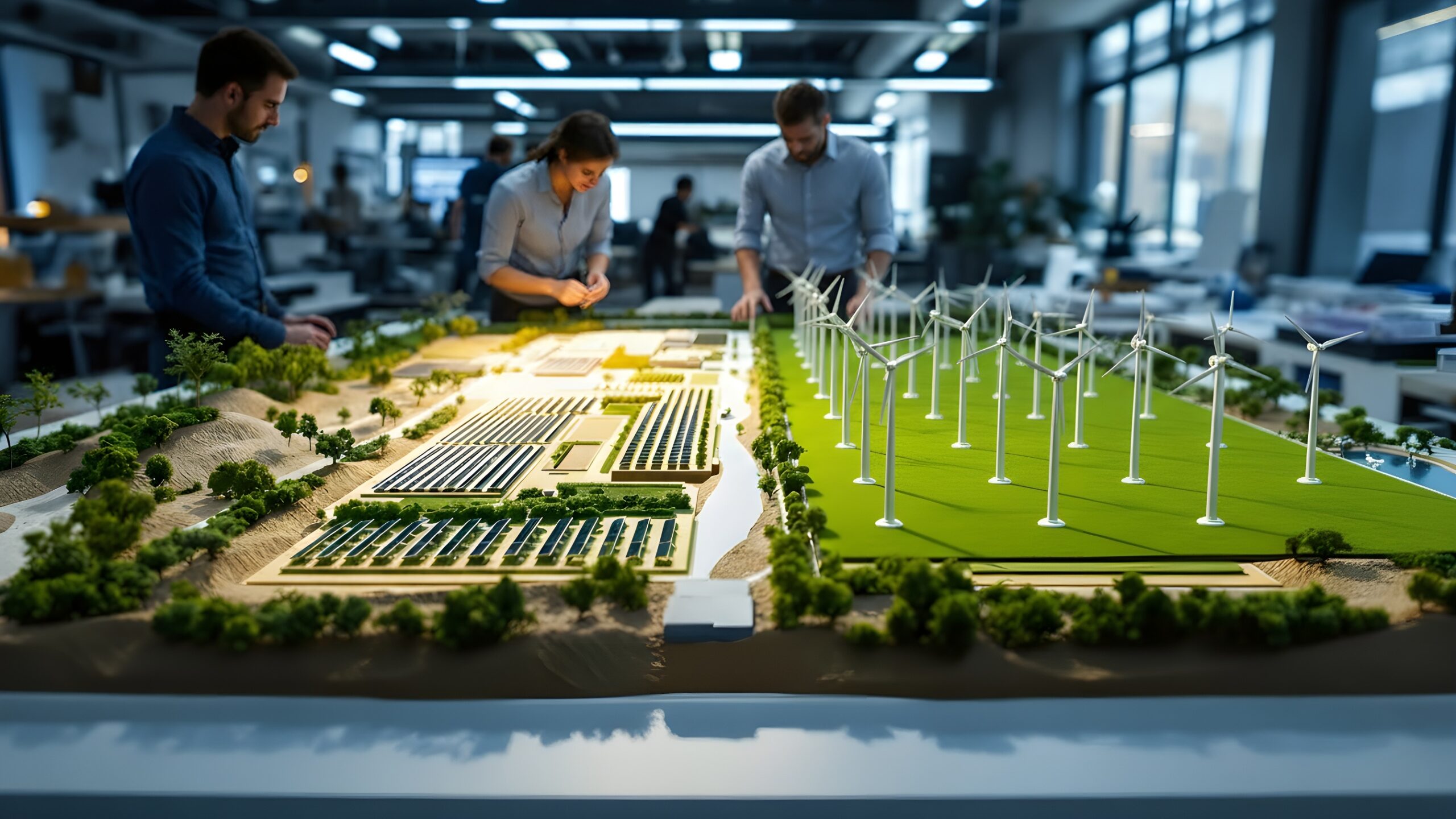 Renewable Energy Models: Wind and Solar Farms - WhiteClouds