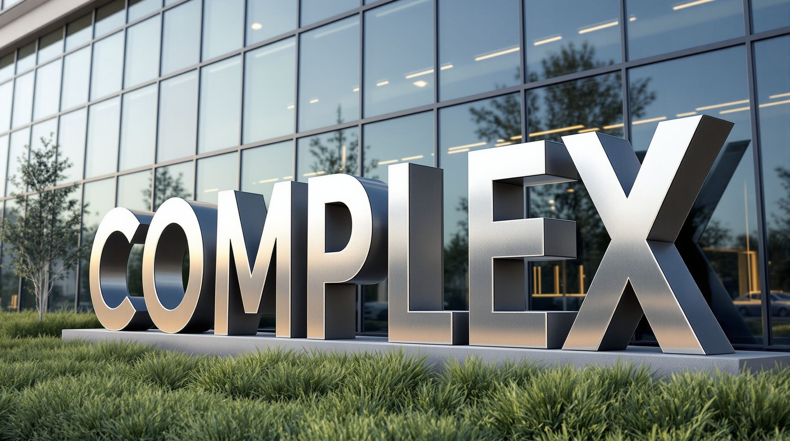 Aluminum Letters for Buildings - WhiteClouds