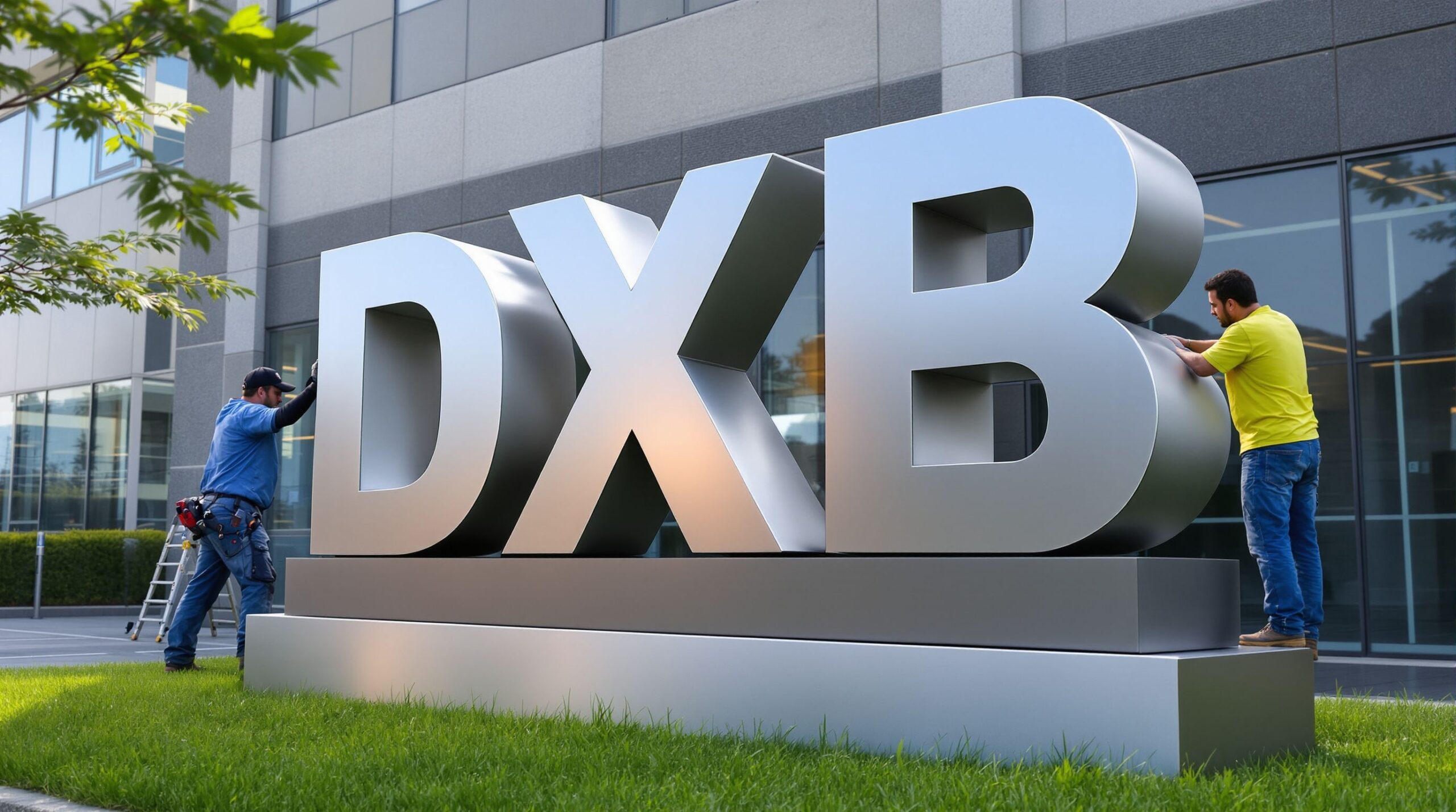 Aluminum Sign Letters - WhiteClouds