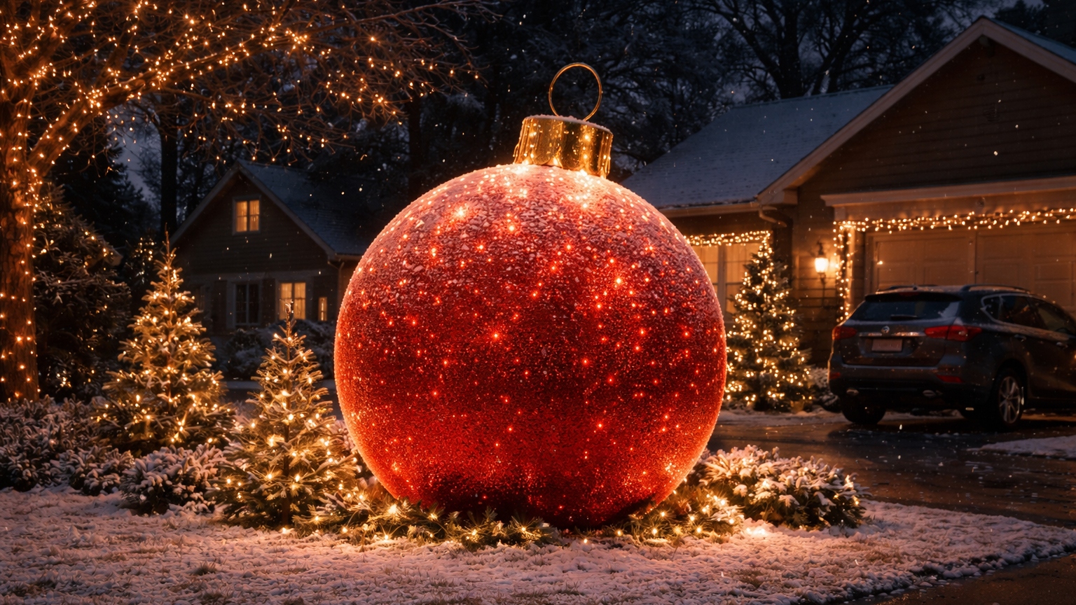 How Big is a Christmas Prop? - WhiteClouds