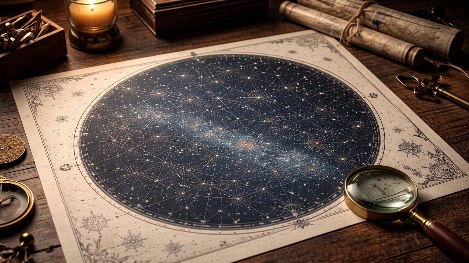 What Is a Star Map Poster? - WhiteClouds