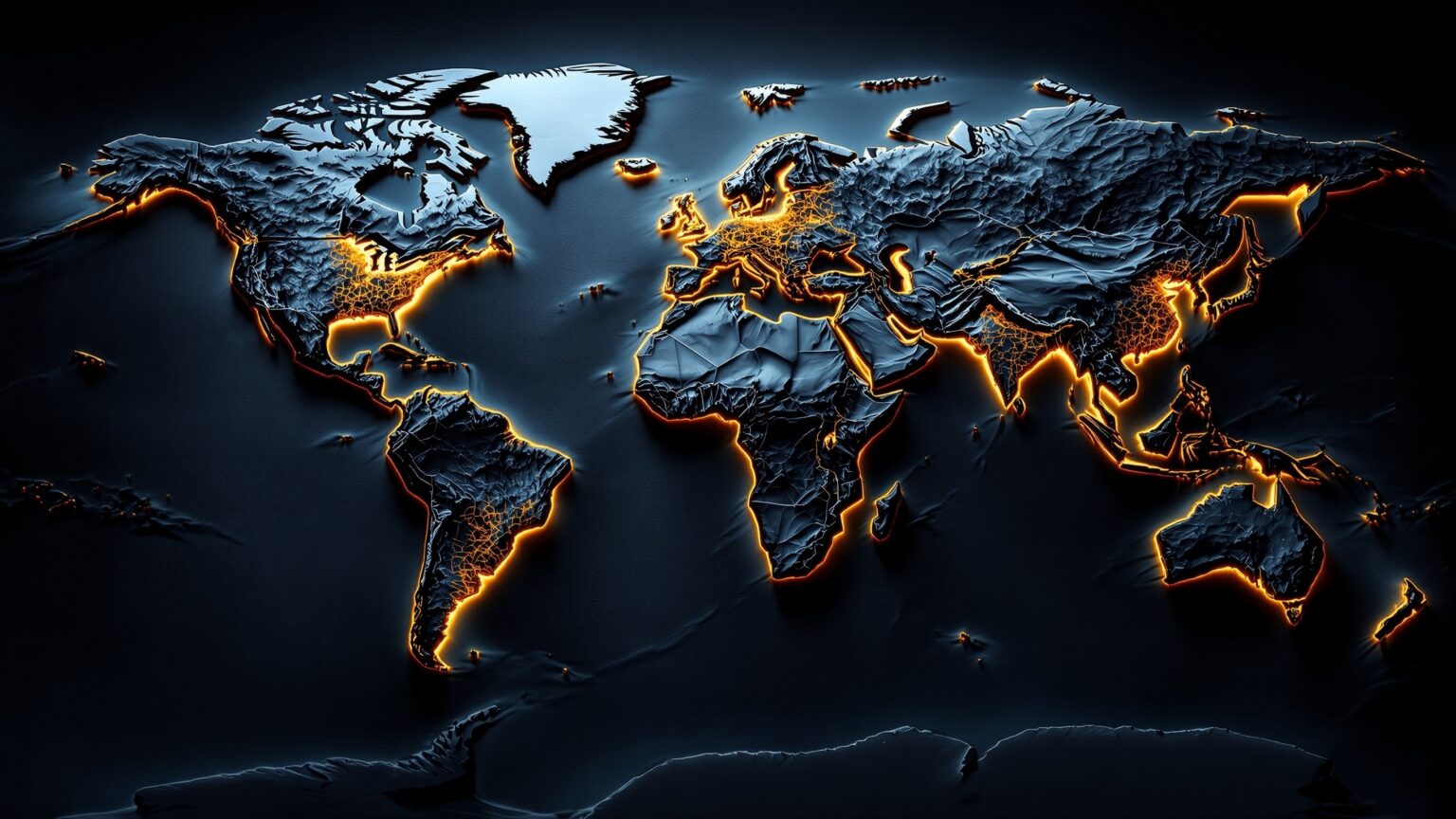 What Is a World Relief Map? - WhiteClouds