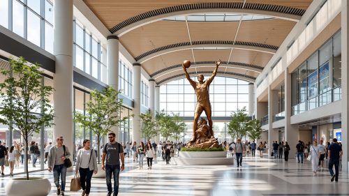 Statues for Sports Stadiums and Arenas - WhiteClouds